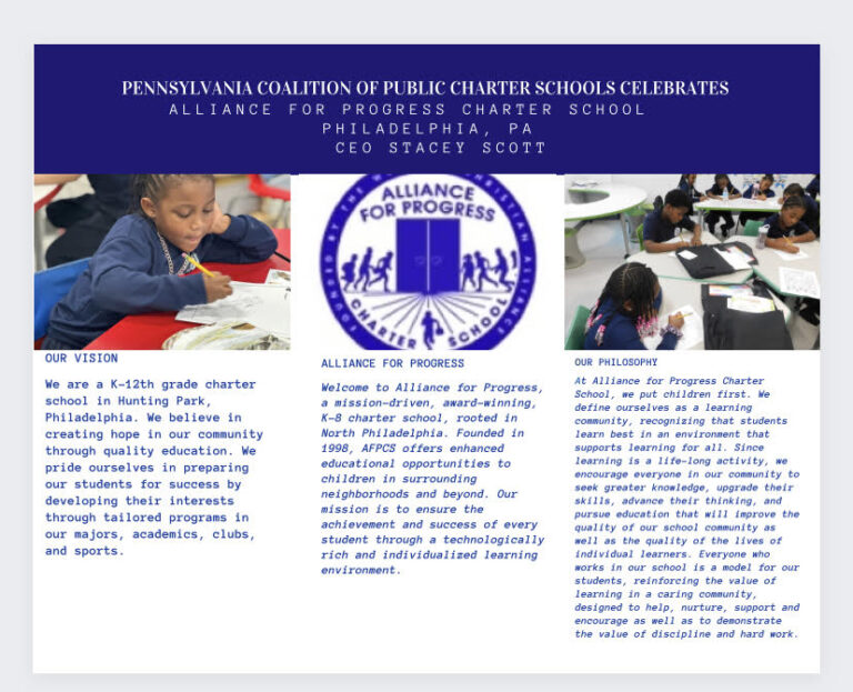 PCPCS Recognition as "School of the Week" - Alliance for Progress ...